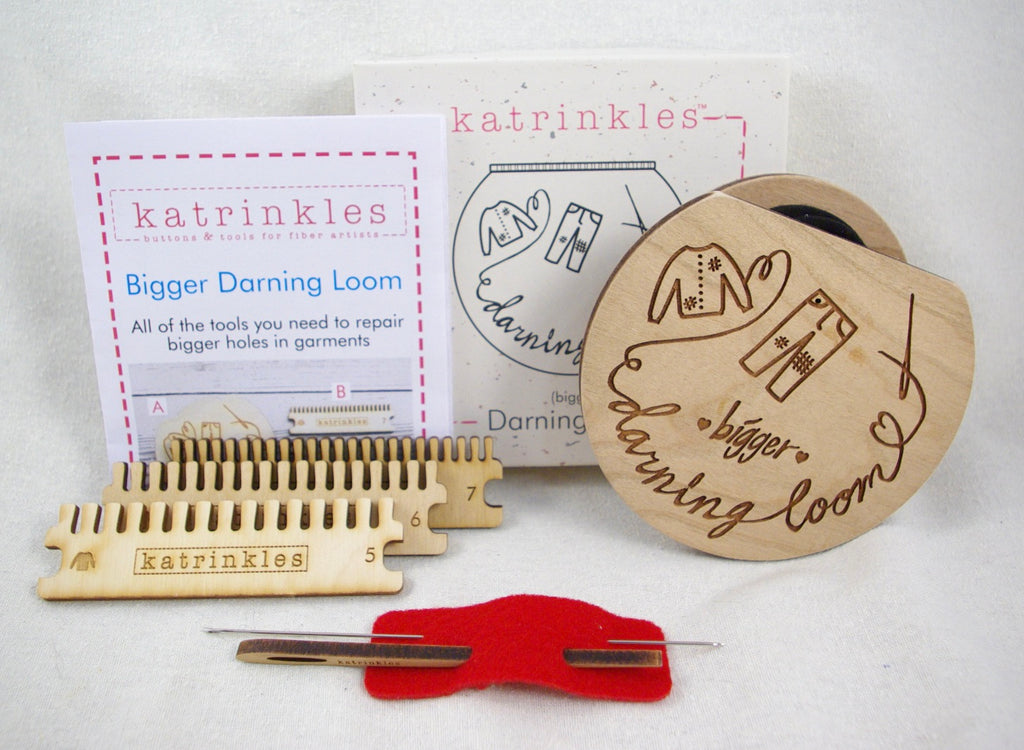 Katrinkles Bigger Darning Loom – PortFiber