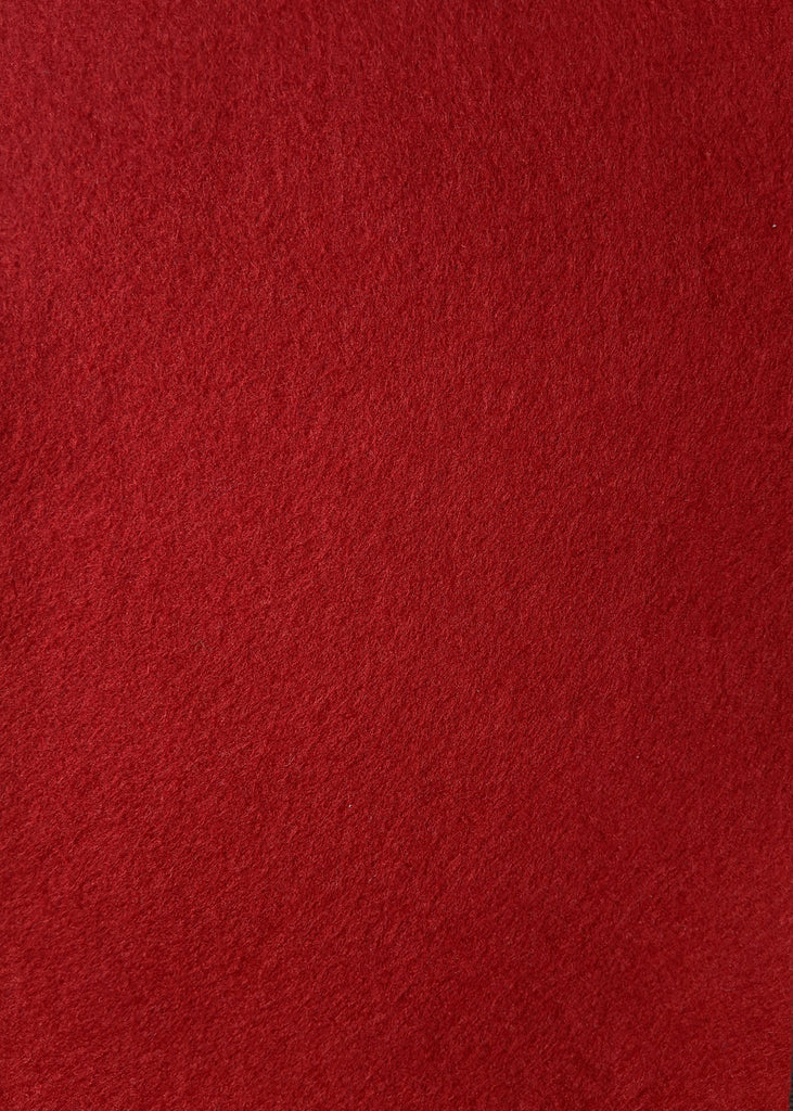 Cottage Red Felt Fat Quarter – PortFiber