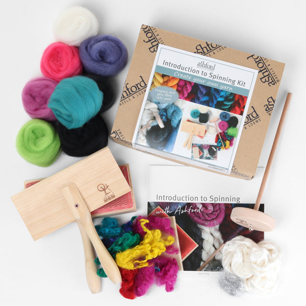 Ashford Introduction to Spinning Kit – PortFiber