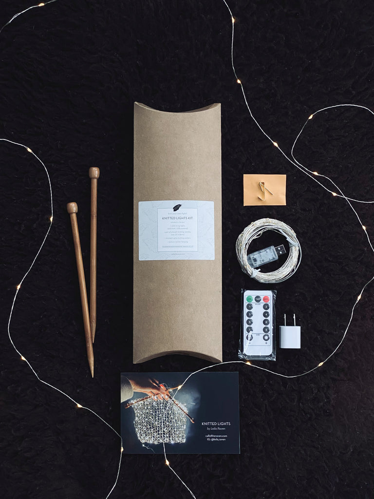 Knitted Lights Kit by Leila Raven – PortFiber
